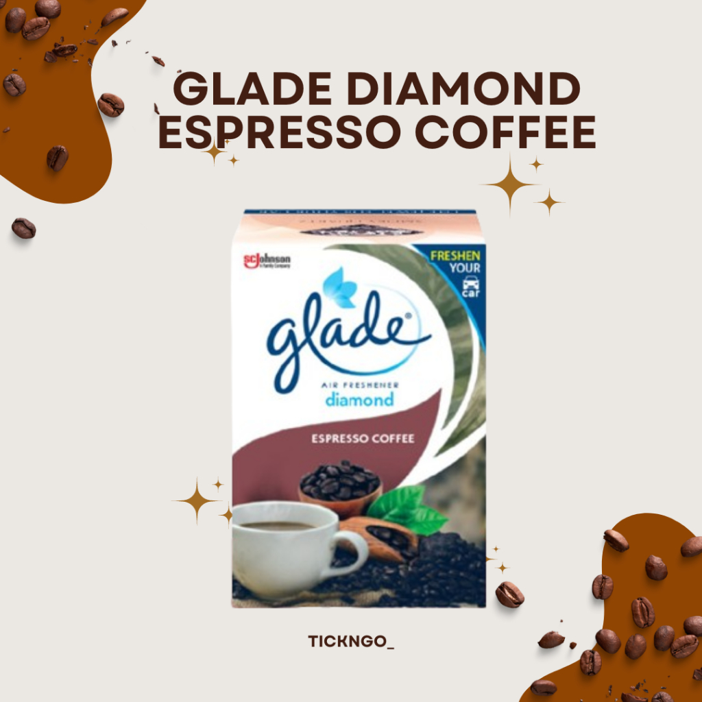Jual GLADE DIAMOND ESPRESSO COFFEE REFIL 80ML | Shopee Indonesia