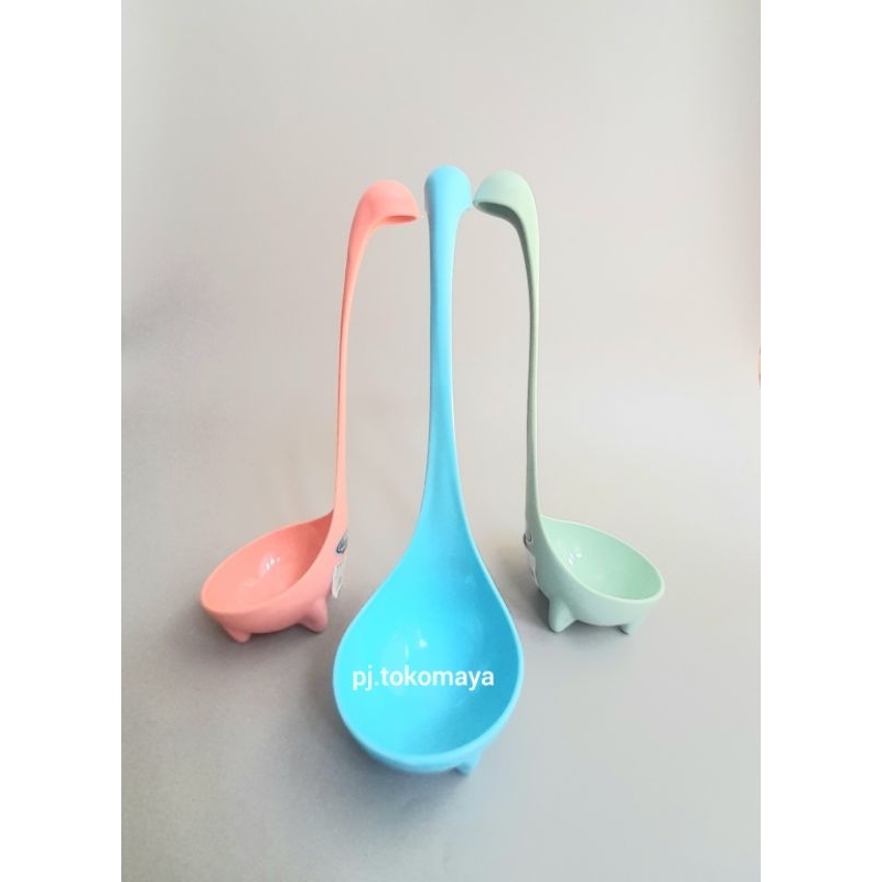 Jual Sendok Kuah Bentuk Dino Bisa Berdiri Hawaii 6960 / Sendok Sop ...