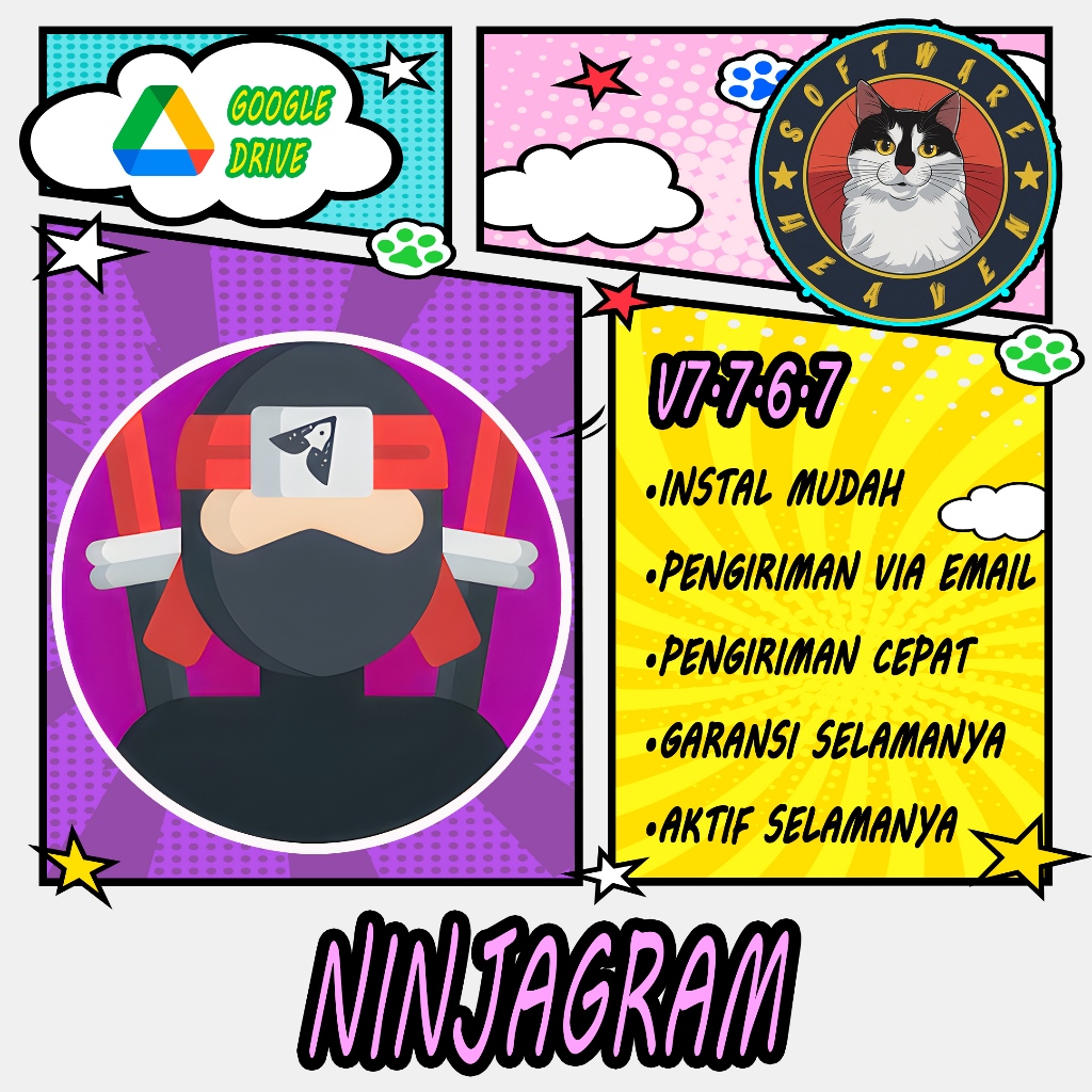 Jual NinjaGram v7.7.6.7 Full version (Versi Terbaru) | Shopee Indonesia