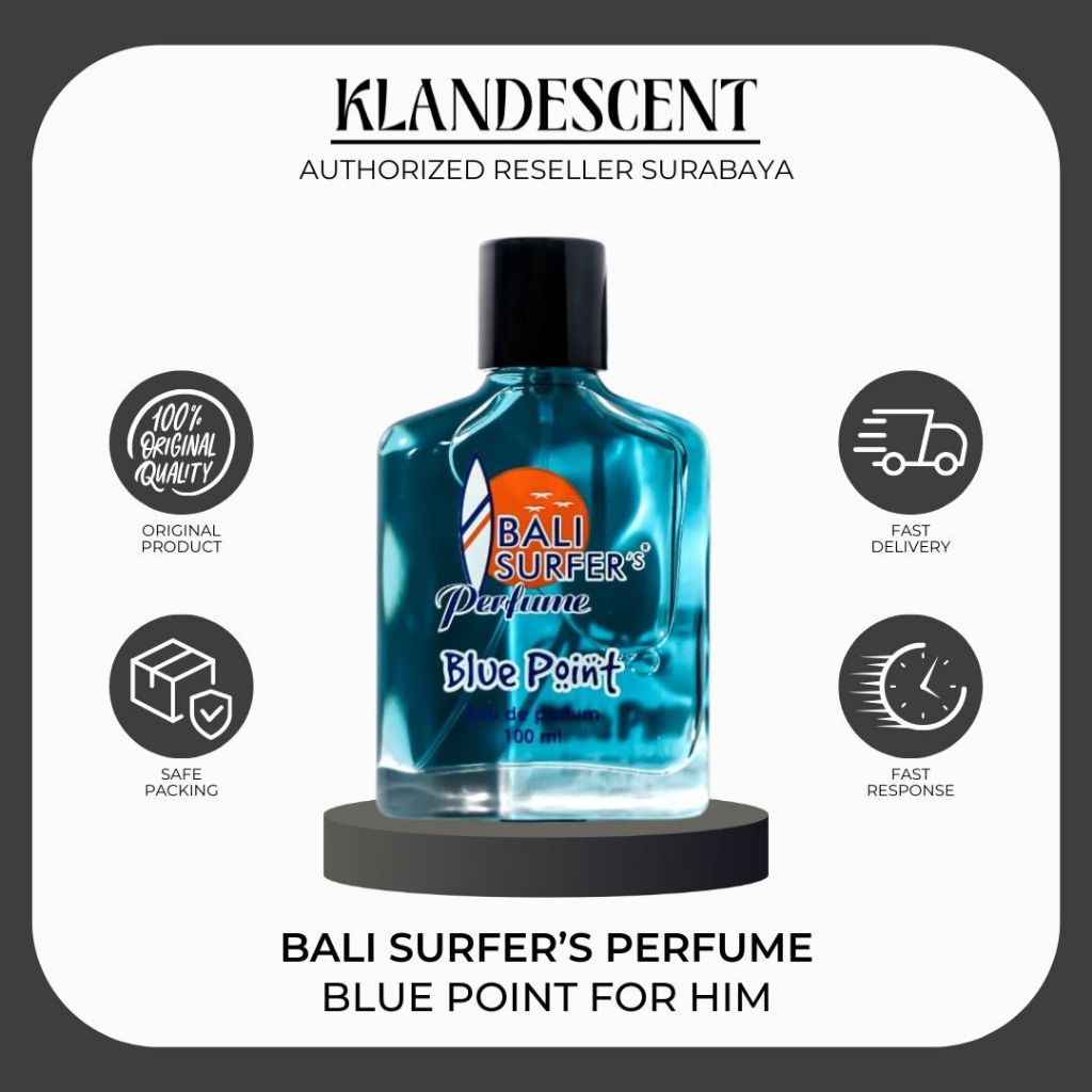 Jual Bali Surfers Perfume - Blue Point EDP | Shopee Indonesia