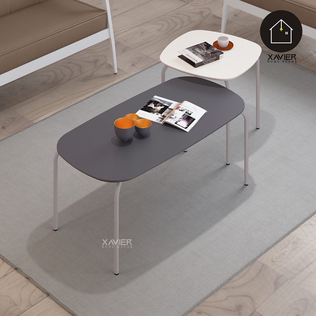 Jual Xavier Home Decor - Meja Tamu Minimalis (2pcs) / Coffee Table Aesthetic / Set Meja Tamu ...