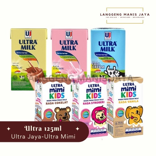 Jual Ultra Mimi Ultra Jaya Susu UHT 125ml [Paket isi 10pcs] - Pilihan ...