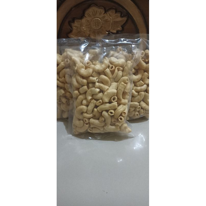 Jual makaroni original berat 115 gram/makaroni asin/makanan ringan ...
