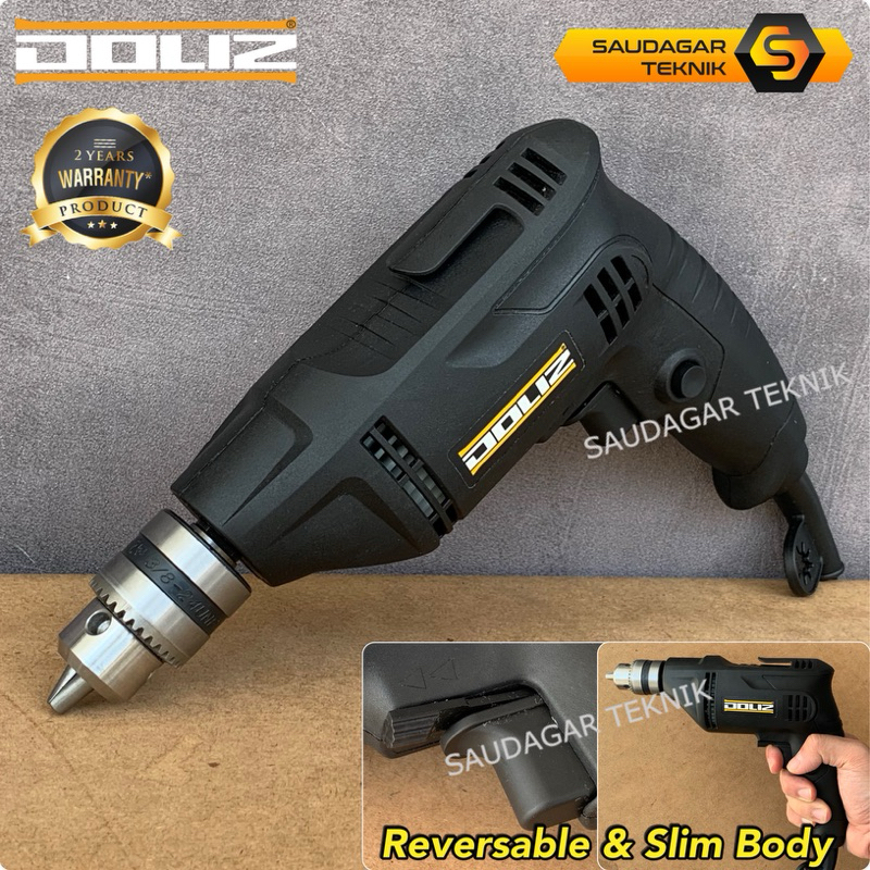 Jual Mesin Bor Tangan 10mm Doliz BA 632 Electric Drill Doliz 10 mm ...