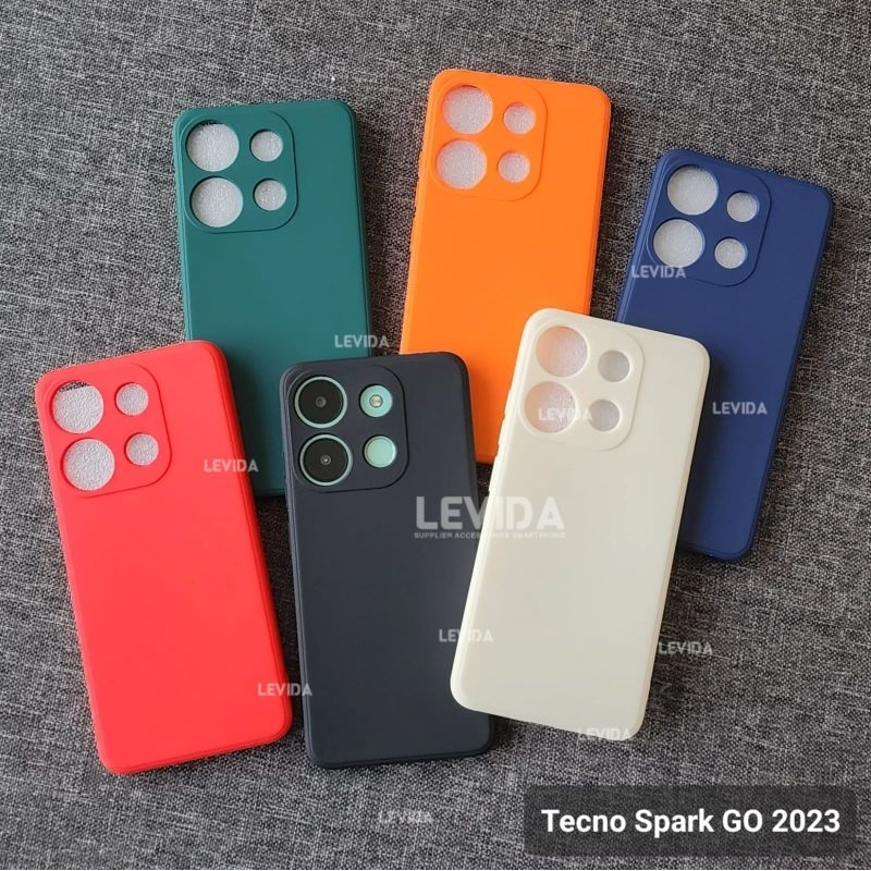 Jual Tecno Spark Go 2023 Softcase Macaron Square Case Square Edge