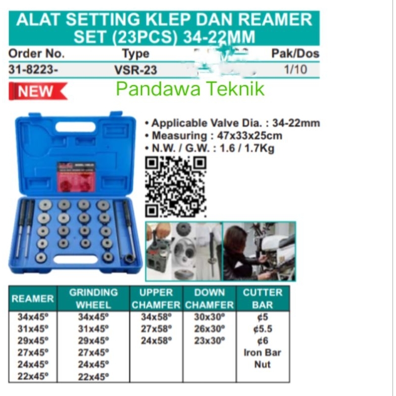 Jual Alat seting klep dan reamer | Shopee Indonesia
