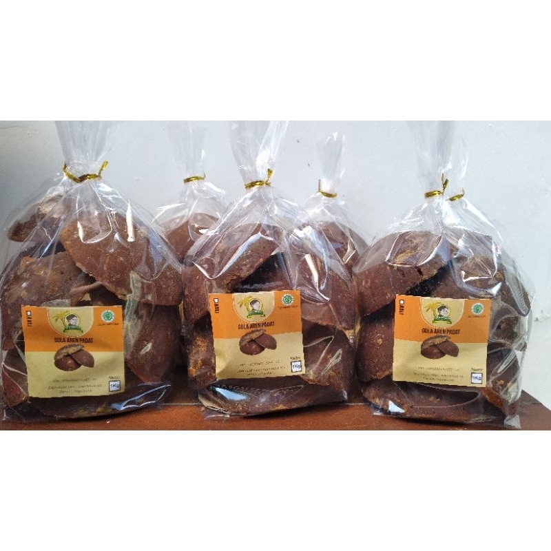 Jual ( Aren Mbah Mi ) Gula aren padat cetak asli nira aren kemasan 1kg ...
