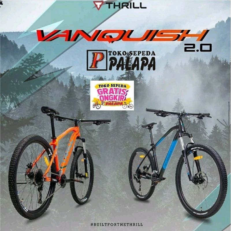 Jual MTB 27.5 THRILL THRILL VANQUISH 2.0 2 Sepeda Gunung | Shopee Indonesia