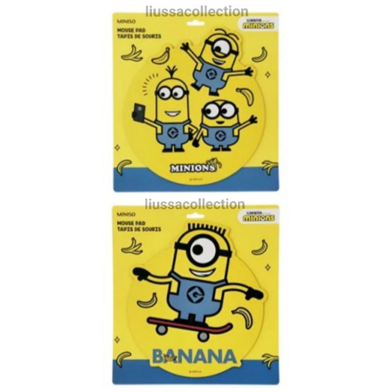 Jual Mouse Pad Miniso - Minions Collection 2.0 Mouse Pad | Shopee Indonesia