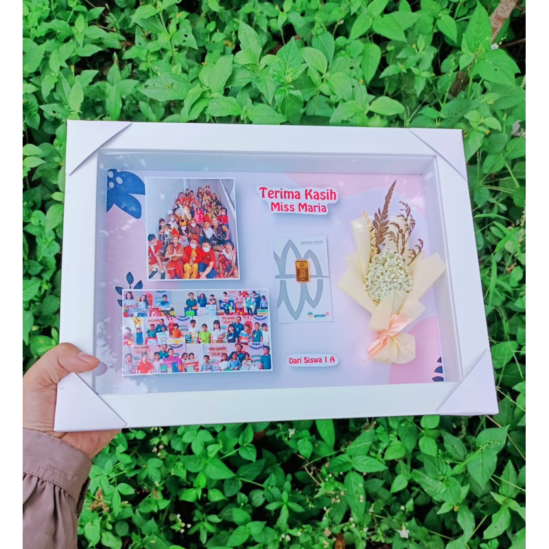 Jual BINGKAI 3D 21x30 | KADO UNTUK GURU, WISUDA, WEDDING, ULTAH, ETC ...