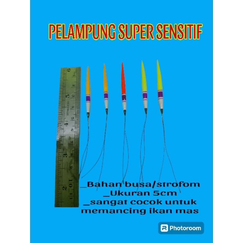Jual Pelampung pancing super sensitif untuk mancing ikan mas | Shopee ...