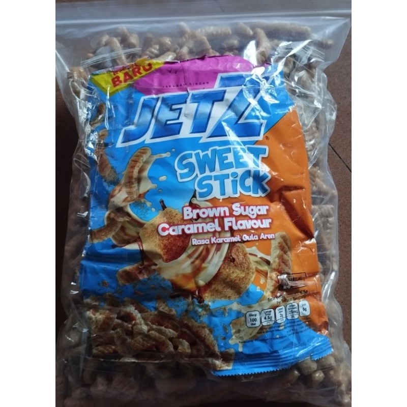 Jual Snack kiloan JetZ rasa Brown Sugar Caramel murah grosir ukuran ...