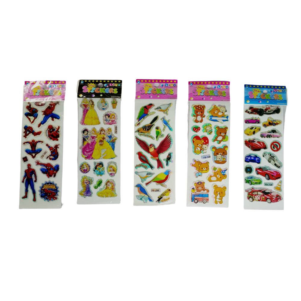 Jual Stiker Timbul Pendek Gambar Tempel Anak Mainan Murah Sticker ...