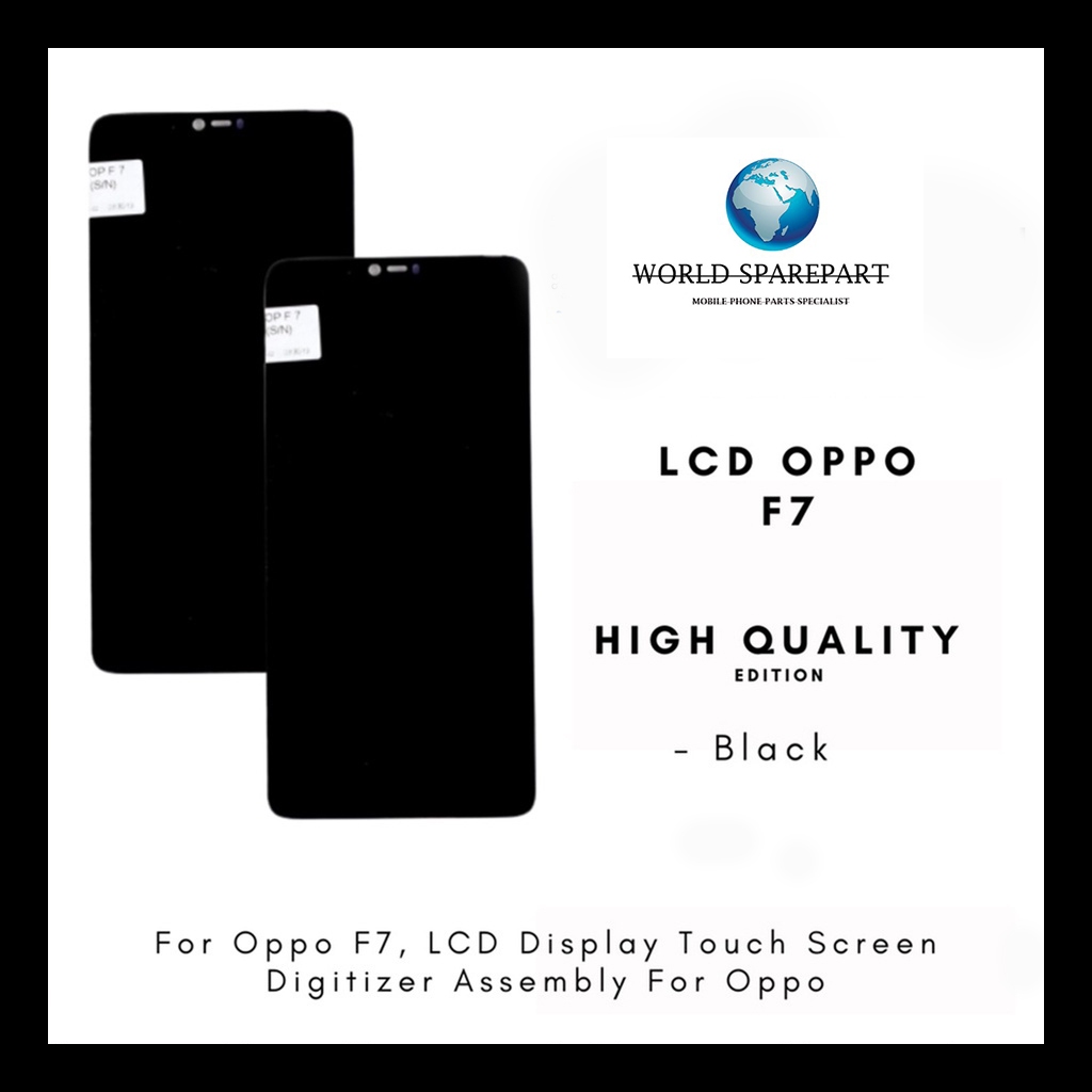 Jual LCD Oppo F7 Original 100% Fullset Touchscreen Garansi 1 Bulan ...