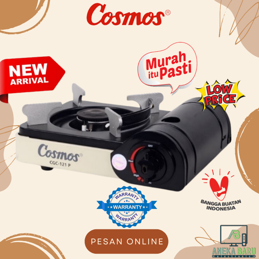 Jual [READY & COD] Cosmos Kompor Portable CGC-121PN / 121PN / CGC 121 P ...