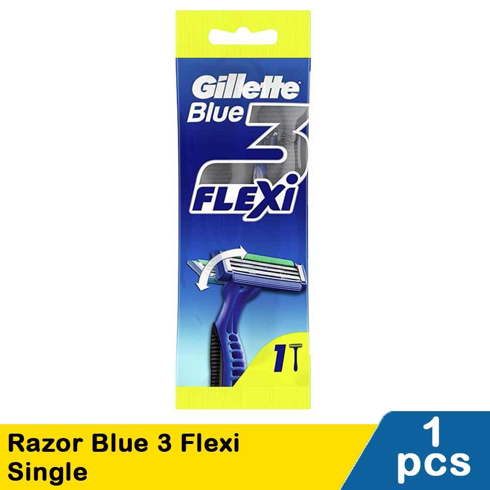 Jual GILLETTE Razor Blue 3 Simple Single | Shopee Indonesia