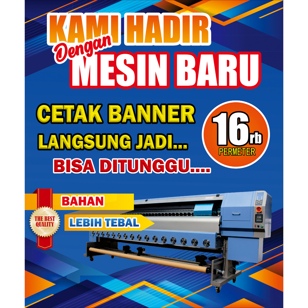 Jual Cetak BANNER/SPANDUK/BACKDROP MURAH 1 HARI JADI | Shopee Indonesia