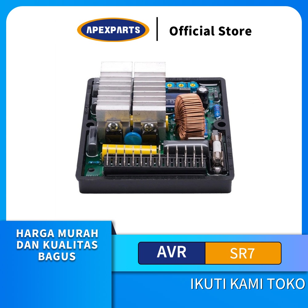 Jual AVR GENSET SR7-2G / AVR GENERATOR AVR SR7 2G SR-7 OEM | Shopee ...
