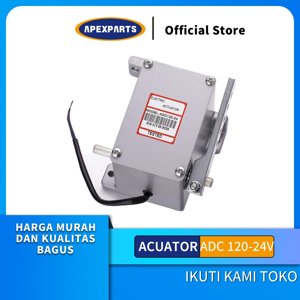 Jual ELECTRIC Generator Actuator ADC120-24 / Acuator ADC 120 24V Genset ...