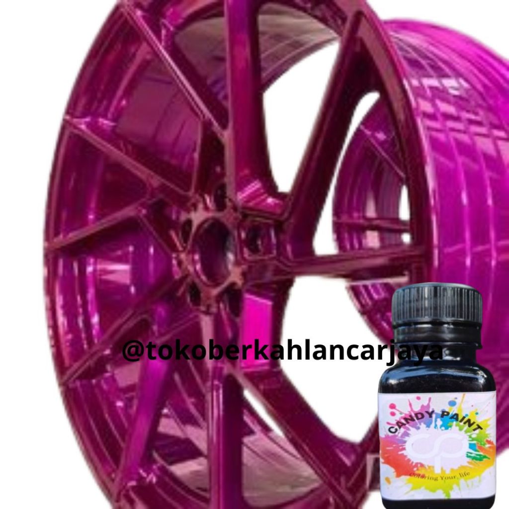 Jual (OLES)50 ML CANDY PAINT Logam Cat Velg Candy Chrome Candy Paint ...