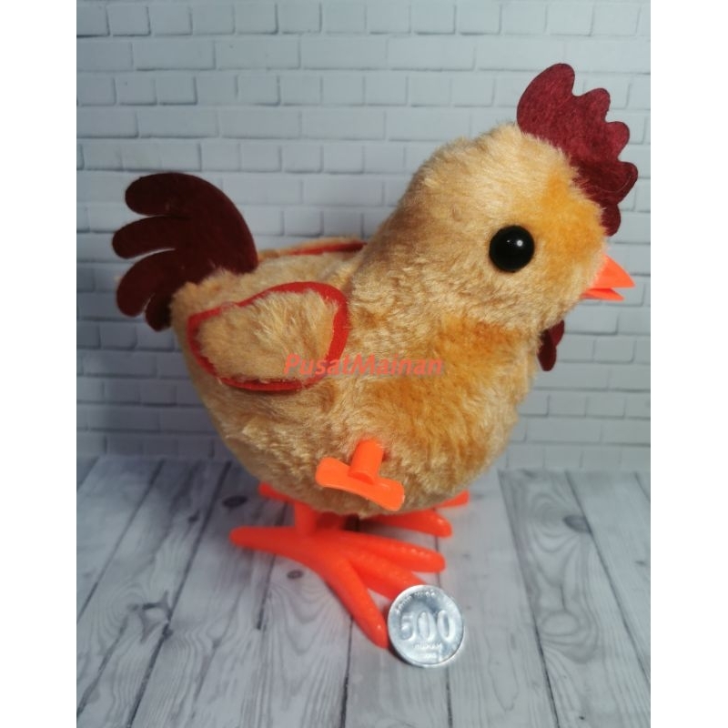 Jual mainan boneka ayam kunci jumbo besar chicken dance | Shopee Indonesia