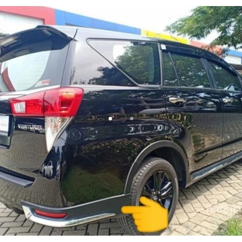 Jual Bodykit spoiler bumper belakang innova reborn venturer original ...