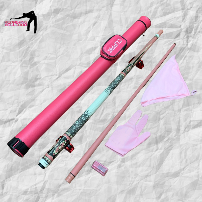 Jual (READY) Stick Billiard Pink Carbon Cuppa E1 & B2 | Shopee Indonesia