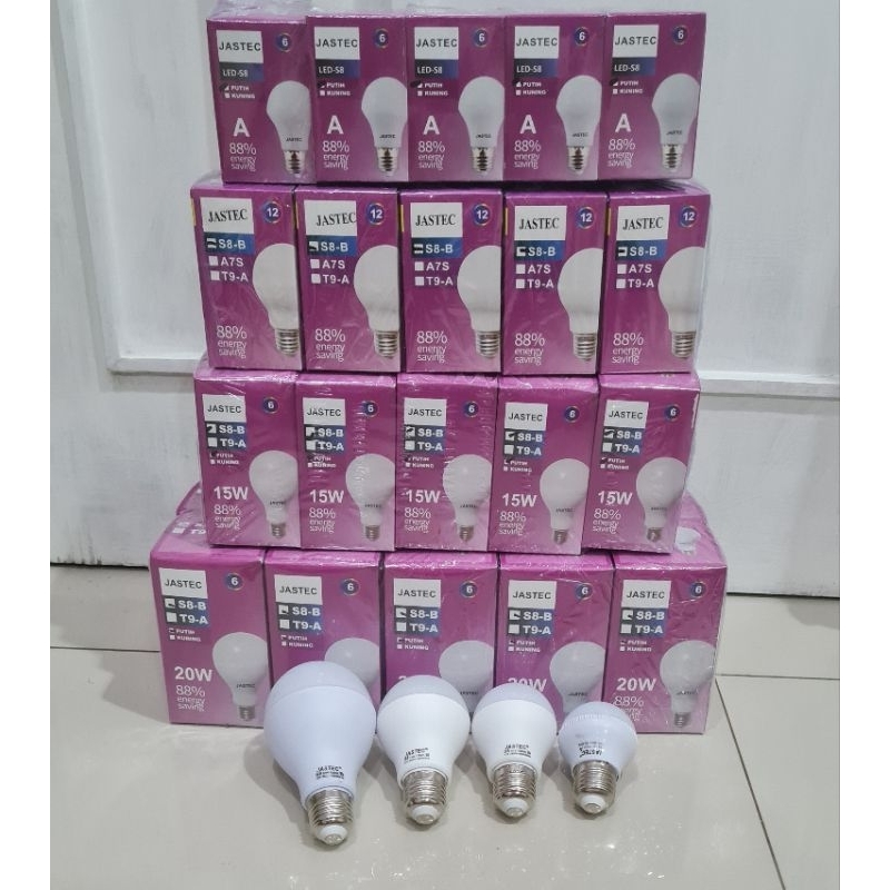Jual LED BOHLAM LAMPU 5 WATT 88% HEMAT ENERGI AVERA | Shopee Indonesia