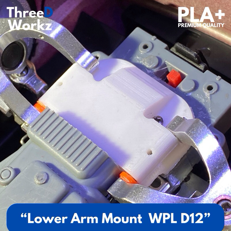 Jual LOWER ARM MOUNT PENGGANTI PATAH UNTUK CHASSIS WPL D12 1:10 ...