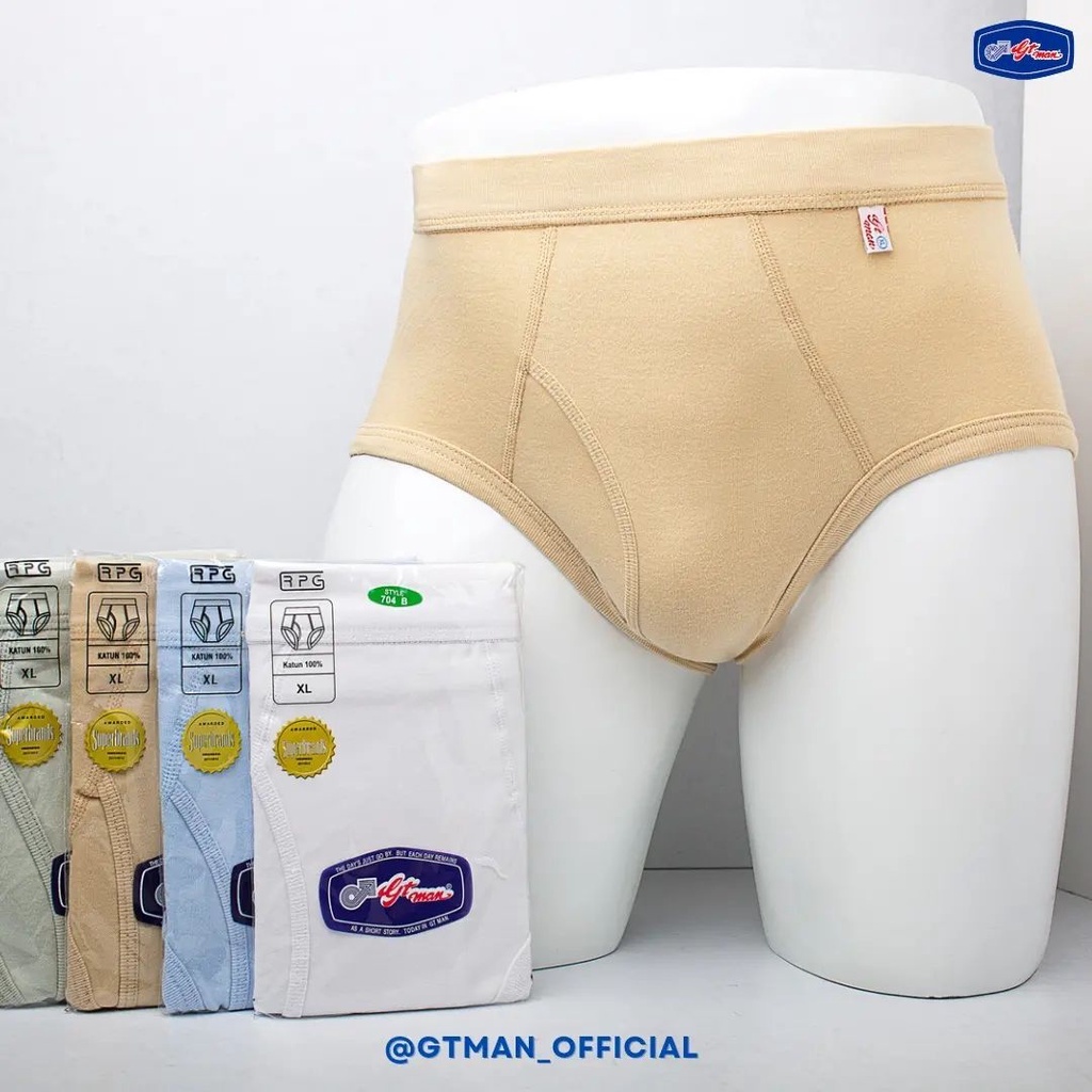 Jual CD GT Man 704BW Warna Putih Jumbo | Celana Dalam Pria Dewasa ...