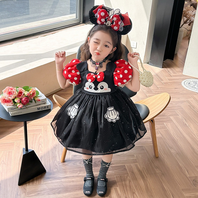 Jual MINNIE MOUSE MICKEY DRESS MINI mouse dress DISNEY DRESS birthday ...
