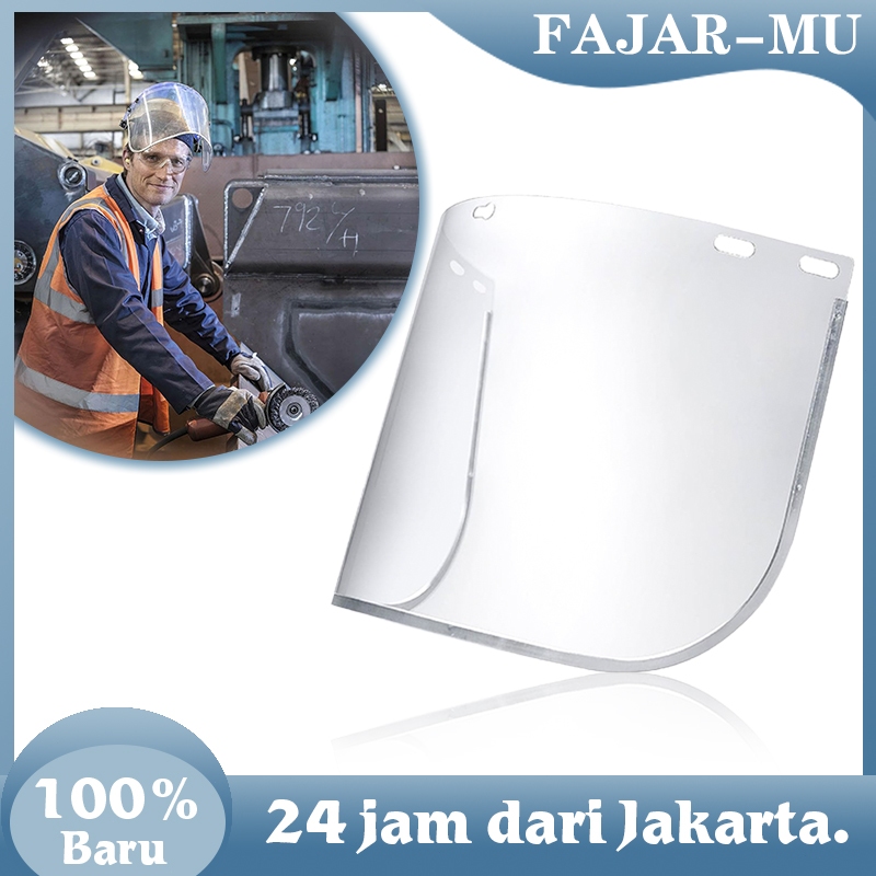 Jual Mika Face Shield Pelindung Wajah Untuk Helm Proyek Transparent ...