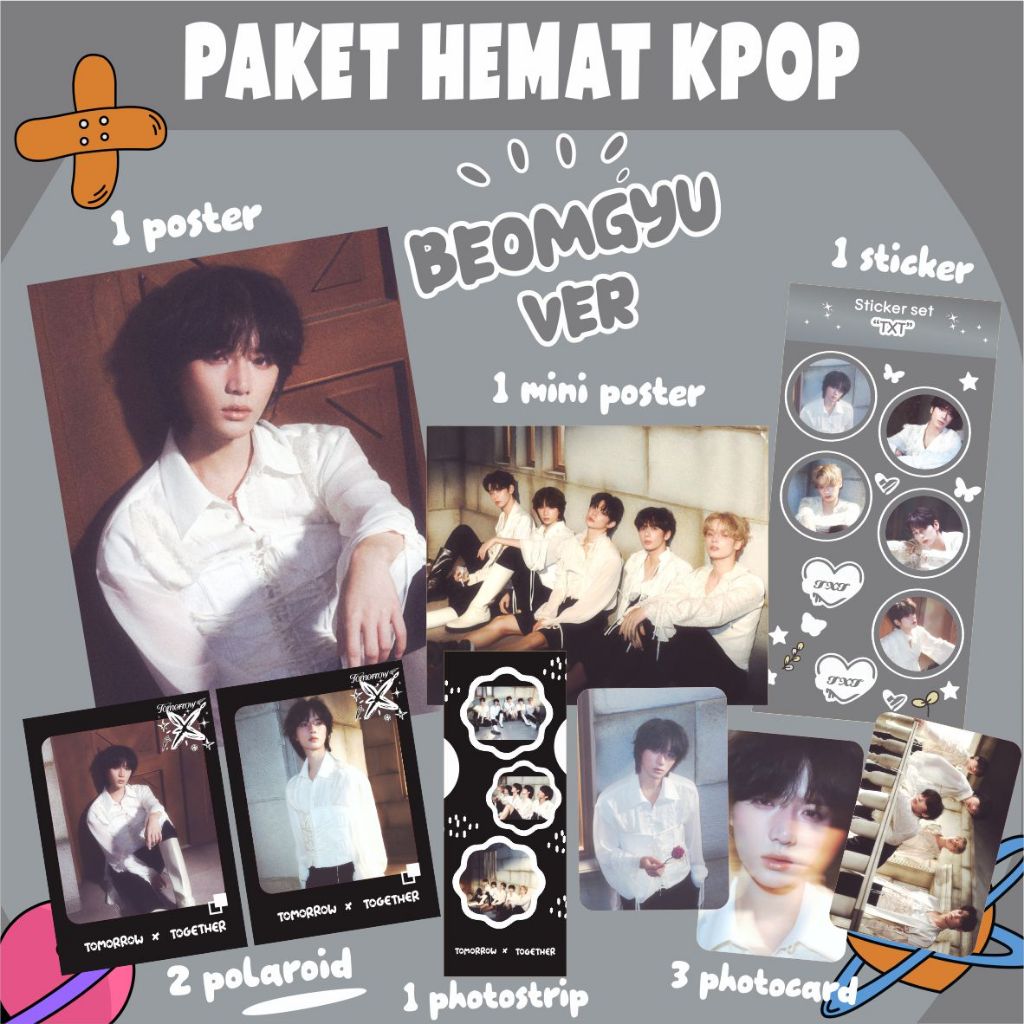 Jual (PACKING BOX) PAKET HEMAT KPOP TXT - MINISODE 3 (ROMANTIC VER ...