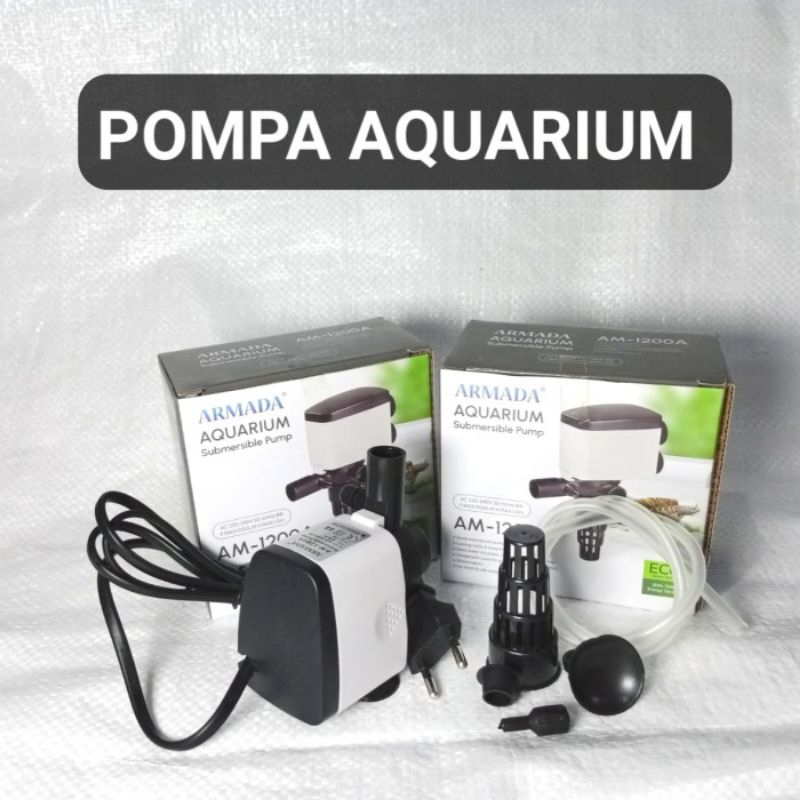 Jual Jual. pompa Aquarium celup power head armada am 1200 a am 1200a ...