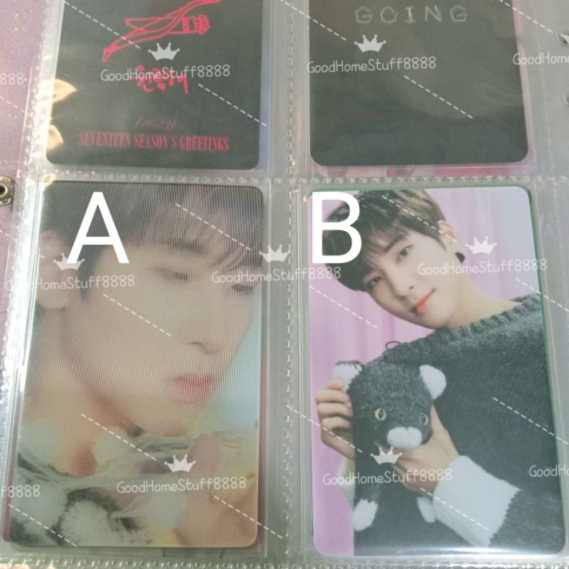 Jual Seventeen SVT Wonwoo Wonu Dicon Photocard PVC PC Lenticular Official | Shopee Indonesia