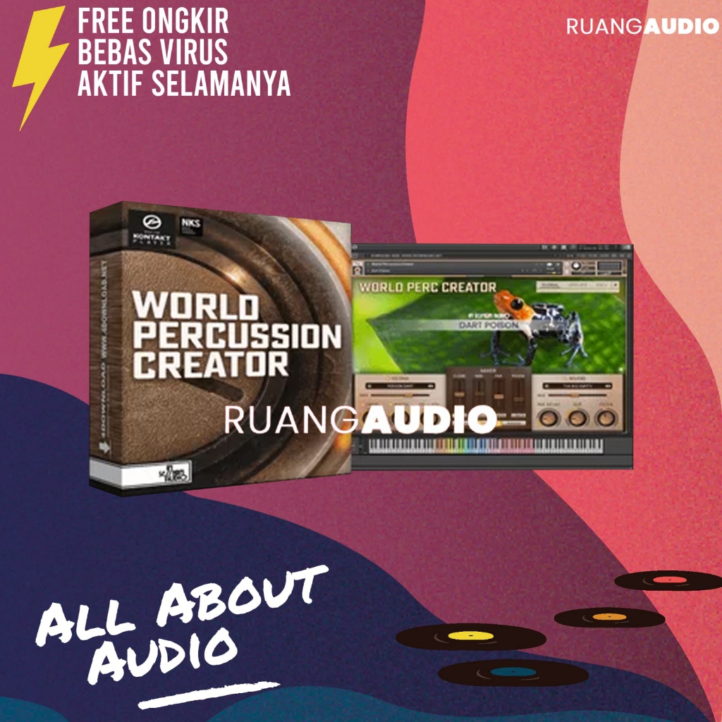 Jual Plugin In Session Audio World Percussion Creator KONTAKT Library ( Full Activated ...