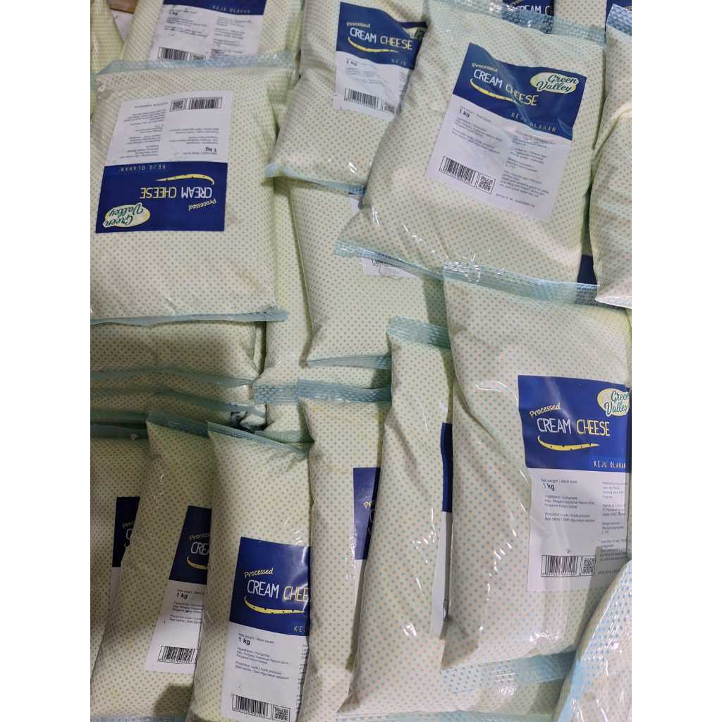 Jual MEG PROCESSED CREAM CHEESE 500GR // GREEN VALLEY CREAM CHEESE 1KG ...