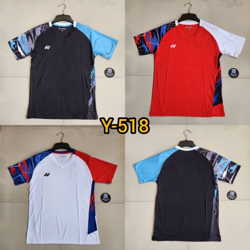 Jual Y518 KAOS BADMINTON YONEX BAJU BULUTANGKIS OLAHRAGA | Shopee Indonesia