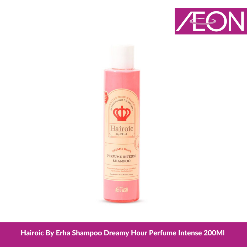 Jual Hairoic By Erha Shampoo Dreamy Hour Perfume Intense 200Ml | Shopee ...