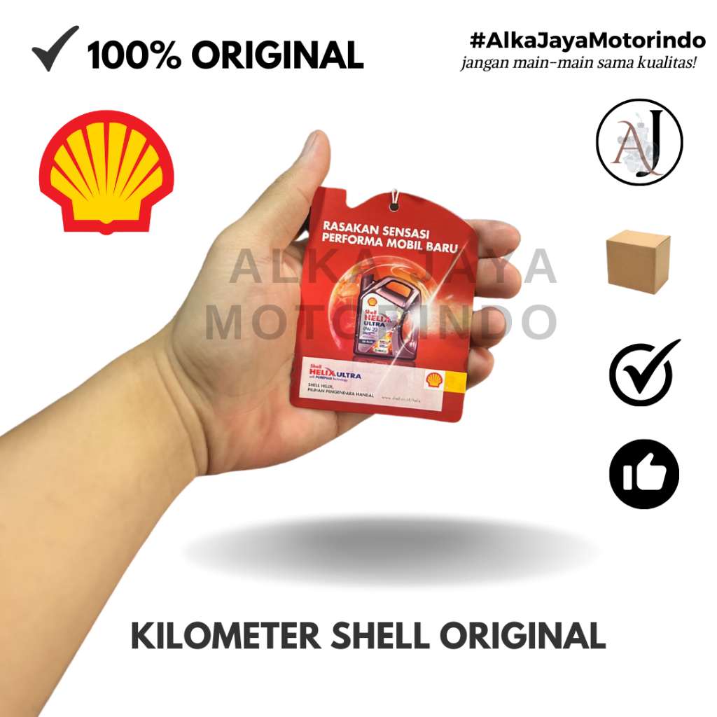 Jual KARTU GANTUNG GANTI OLI SERVICE CARD KM KILOMETER SHELL | Shopee Indonesia