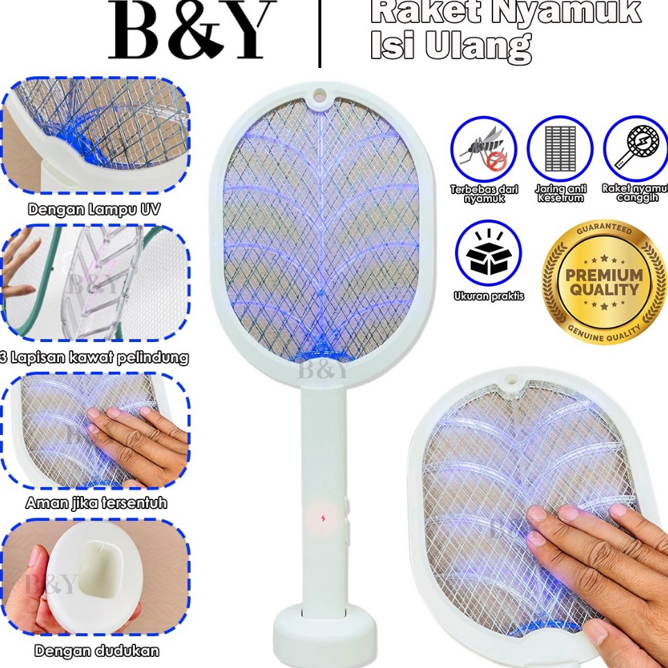 Jual Untung maksimal Raket Nyamuk Isi Ulang Rechargeable Mosquito Trap ...