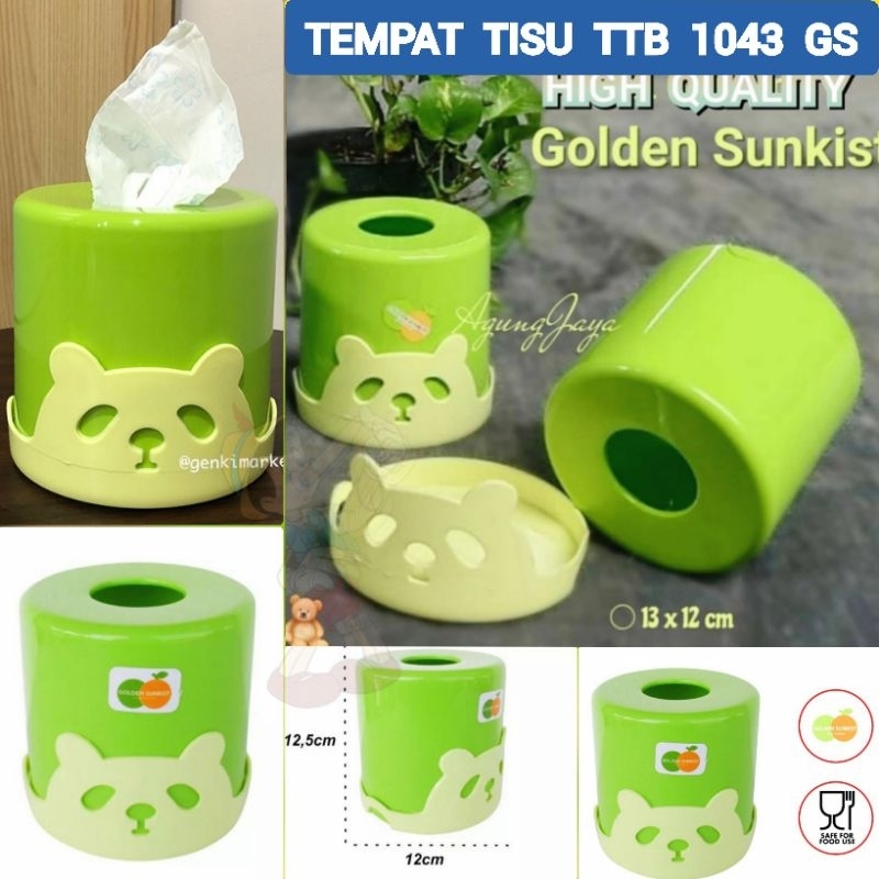 Jual TEMPAT TISU 1043 BULAT GOLDEN SUNKIST BRAND BERKUALITAS | Shopee ...