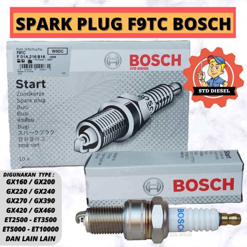 Jual SPARK PLUG BUSI MESIN PENGGERAK GX160 GX240 GX200 GX220 GX270 GX390 GX420 GX460 MOTOR ...