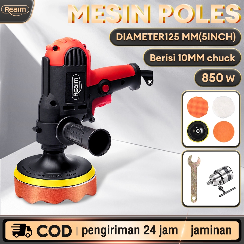 Jual Reaim Mesin Poles Mesin Polisher450W Mesin poles body mobil ...