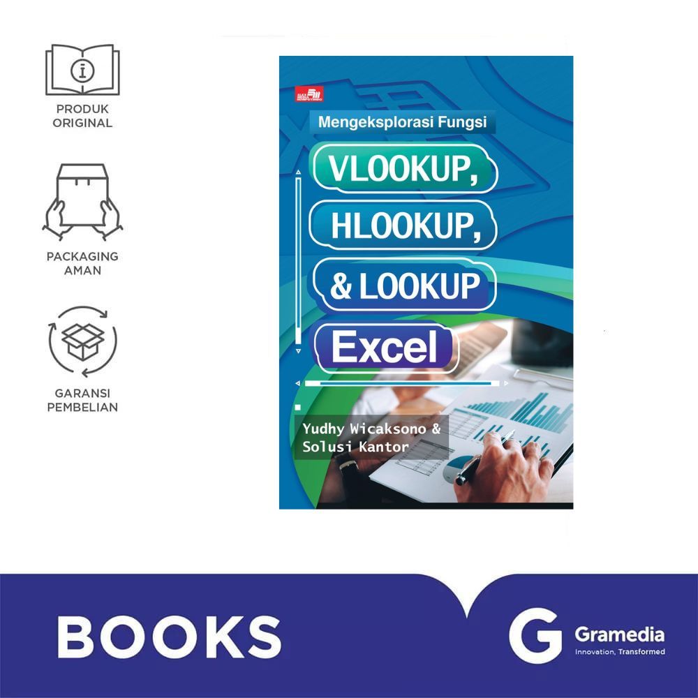 Jual Gramedia Gandaria - Mengeksplorasi Fungsi VLOOKUP, HLOOKUP, dan ...