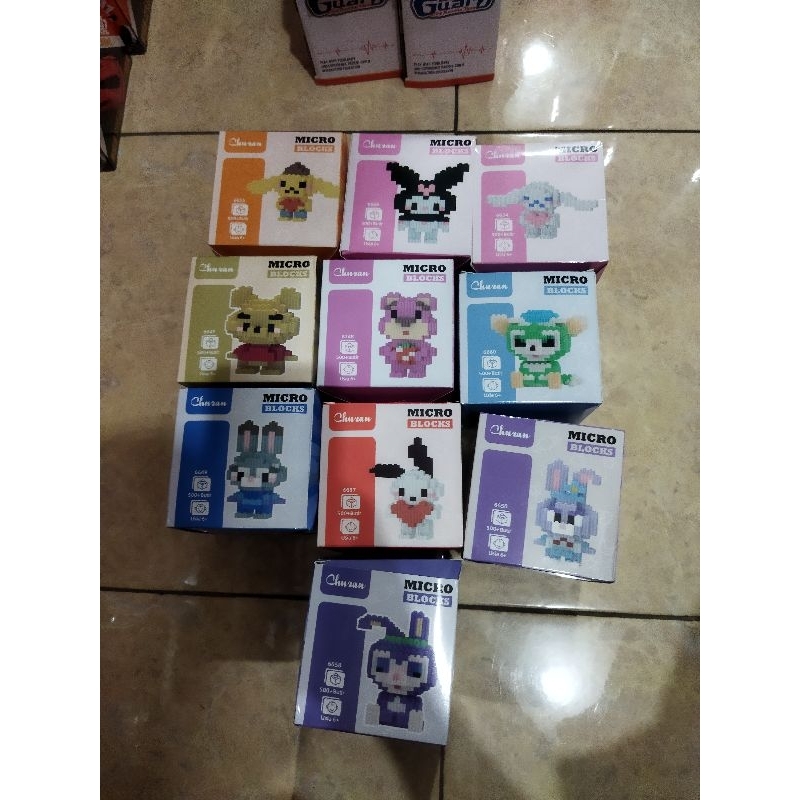 Jual mainan susunan micro blocks brick | Shopee Indonesia