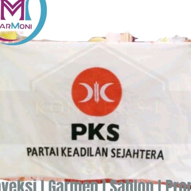Jual BENDERA PATAKA PARTAI PKS 135CM X 90CM | Shopee Indonesia