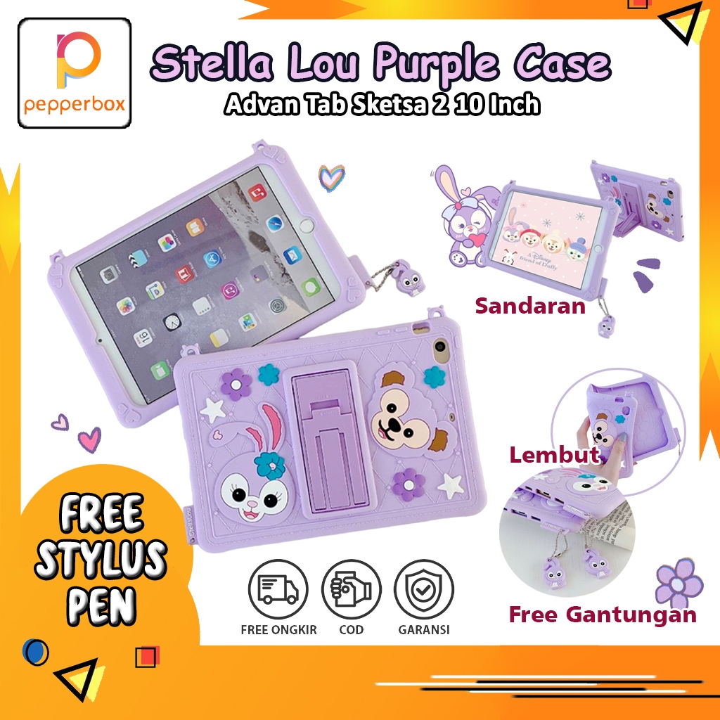 Jual Casing Advan Tab Sketsa 2 3 10 Inch Softcase Anak Dewasa Bonus ...