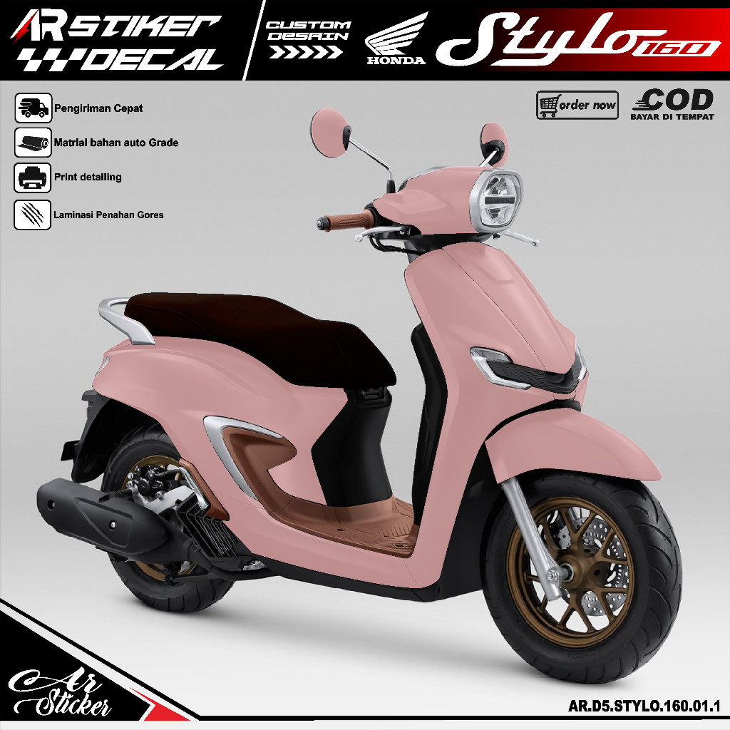 Jual Stiker Dekal Motor Honda Stylo Fullbody Sticker Decal Full body ...