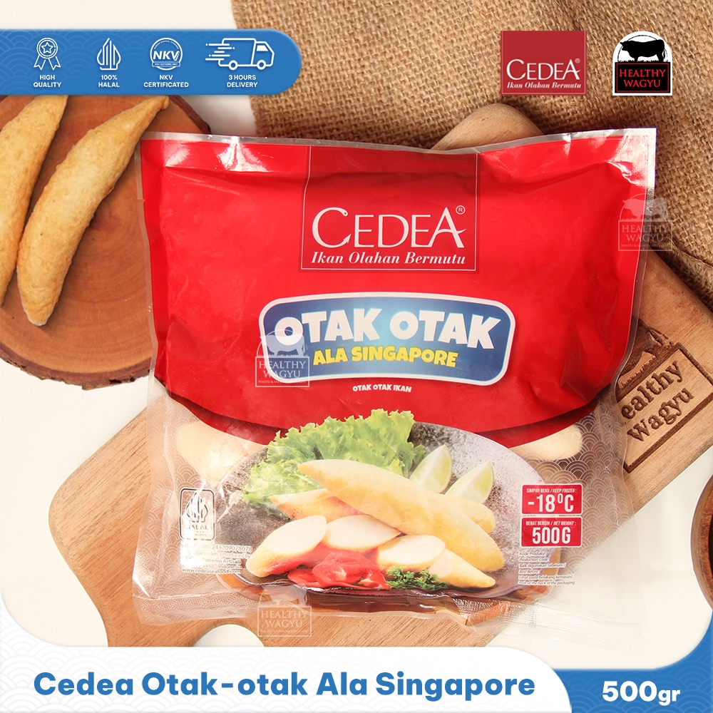 Jual Cedea Fish Cake Singapore Otak-Otak Ikan Singapura Frozen Food ...